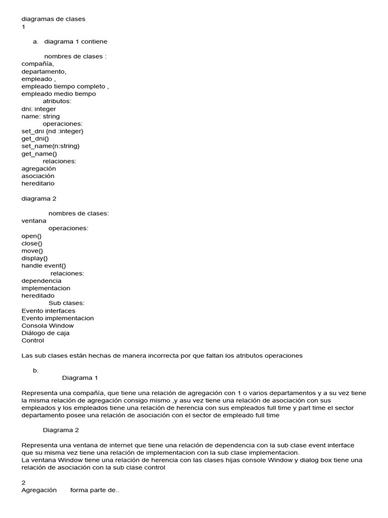 TP Diagrama de Clases-1 | PDF