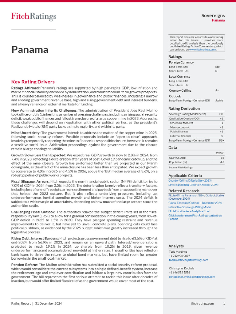 Panama | PDF