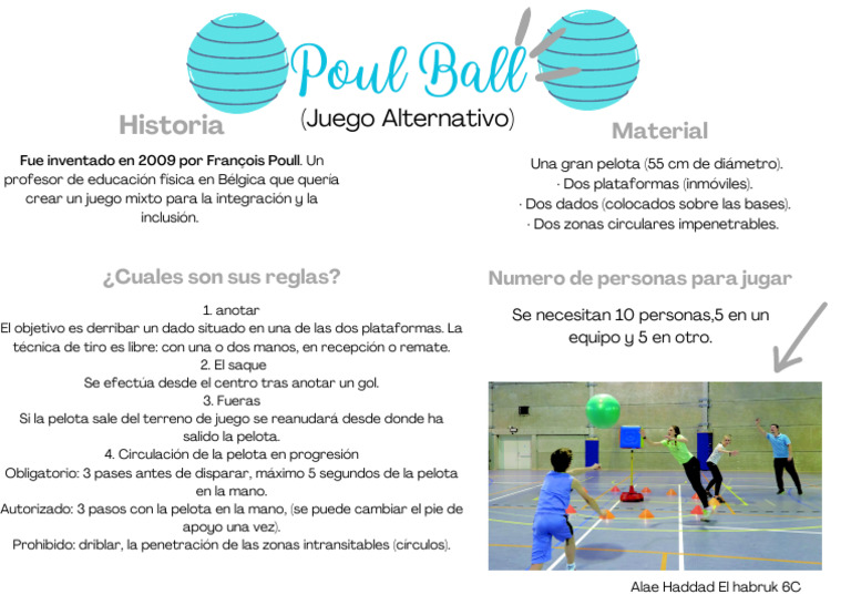 Reglas y Material del Poull Ball | PDF