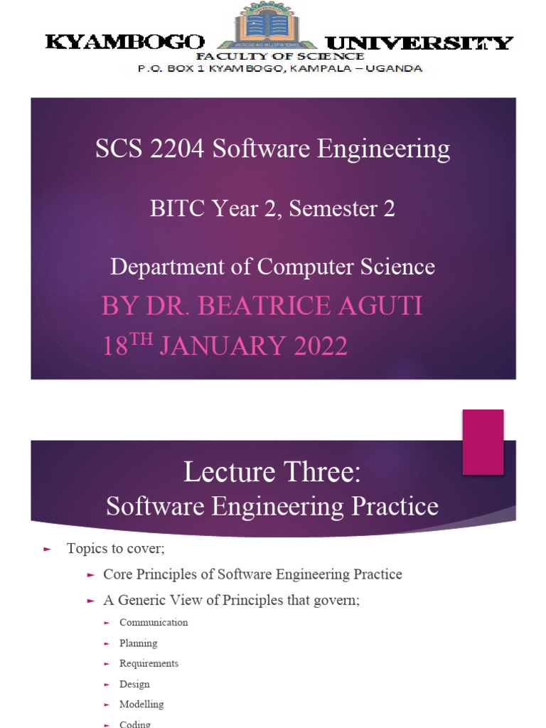 Lecture 3 Software Engineering | PDF | Software | Computer Programming