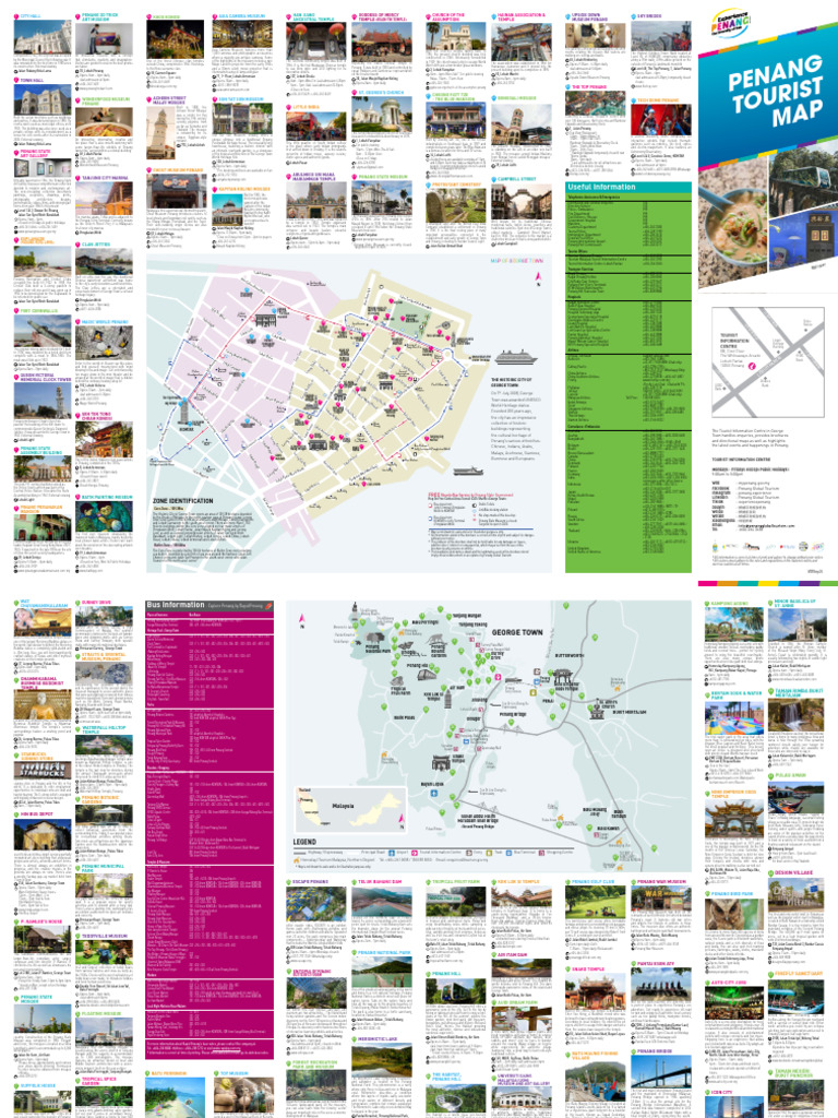 Penang Tourist Map | PDF