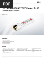 Fortinet Transceiver Compatibility Guide | PDF | Physical Layer Protocols | Electronics