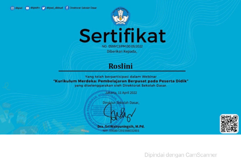 Sertifikat Roslini | PDF