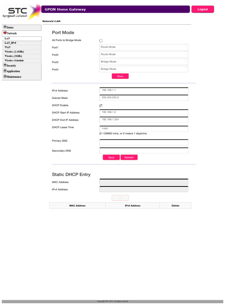 GPON Home Gateway 2 | PDF