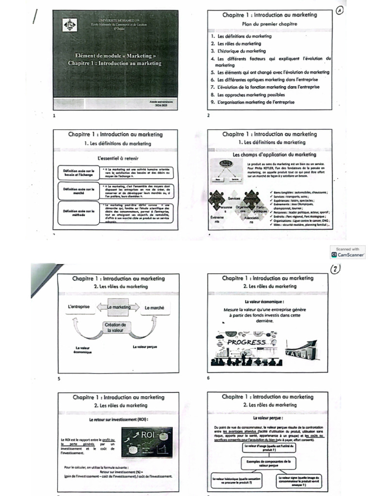 Marketing Chp1 | PDF