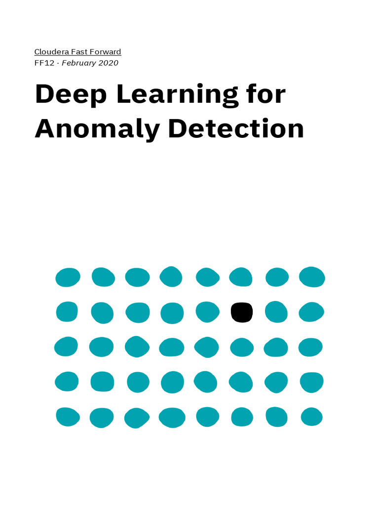 ff12 Deep Learning For Anomaly Detection | PDF | Deep Learning ...