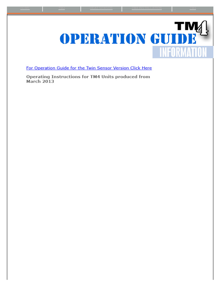 ENGINE WATCHDOG TM2, Engine Overheating Alarm, Gauge & Sensor | PDF