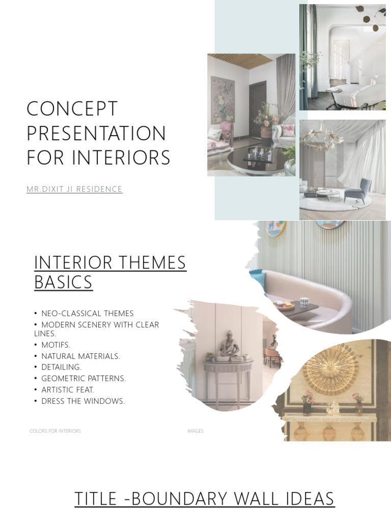 Interior Design Ideas for Residences | PDF | Architectural Design ...