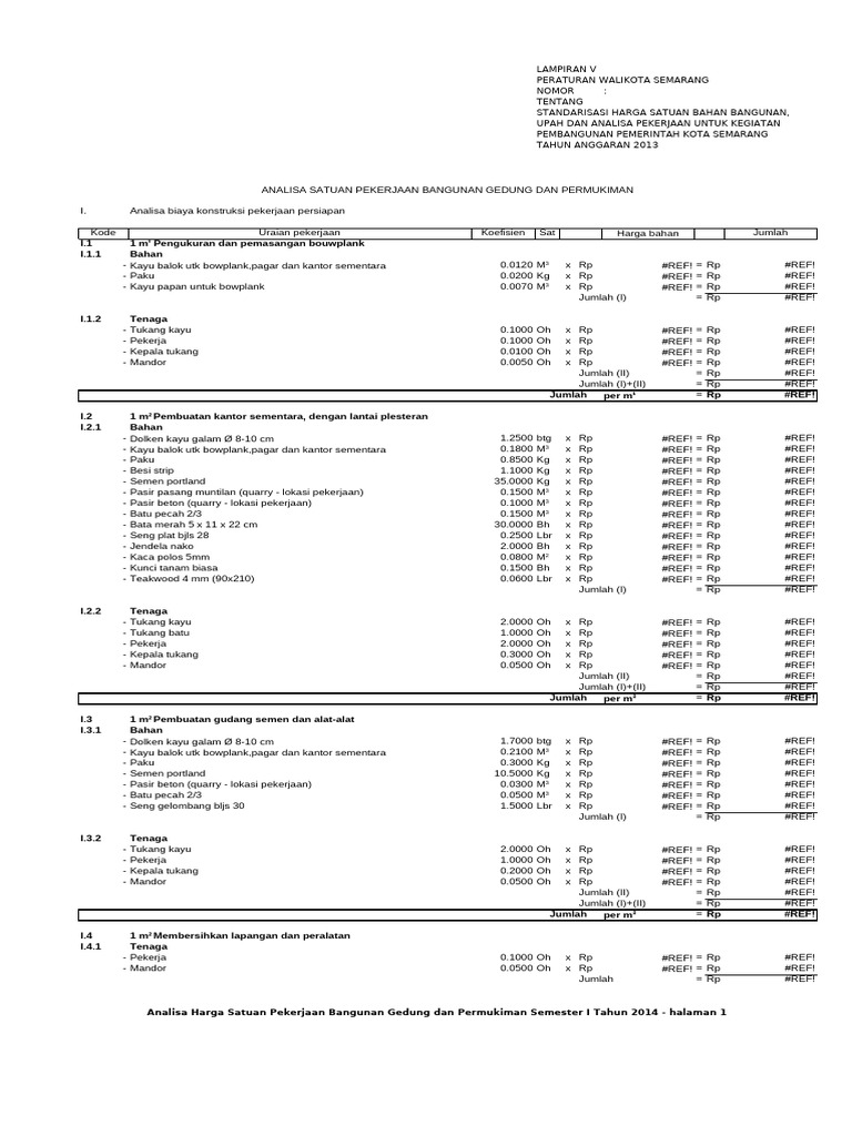 2. Analisa Gedung Tahun 2021 | PDF