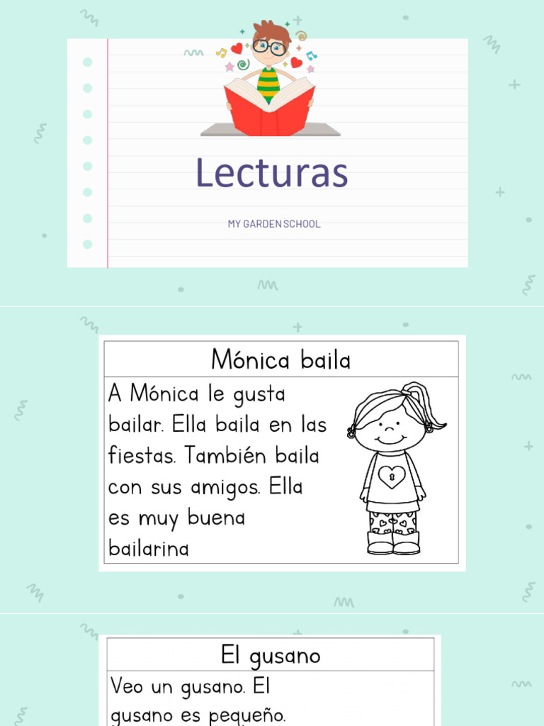 Lecturas Breves para el Jardín Escolar | PDF