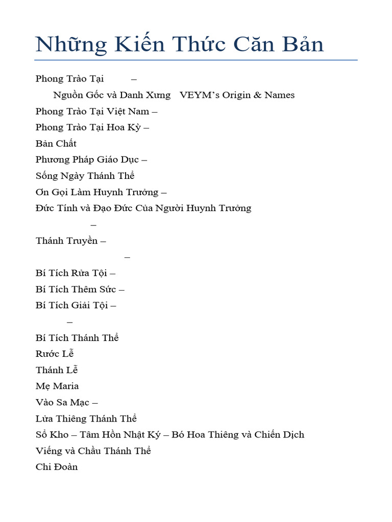 Basic HT Knowledge Tiberia (2025) | PDF