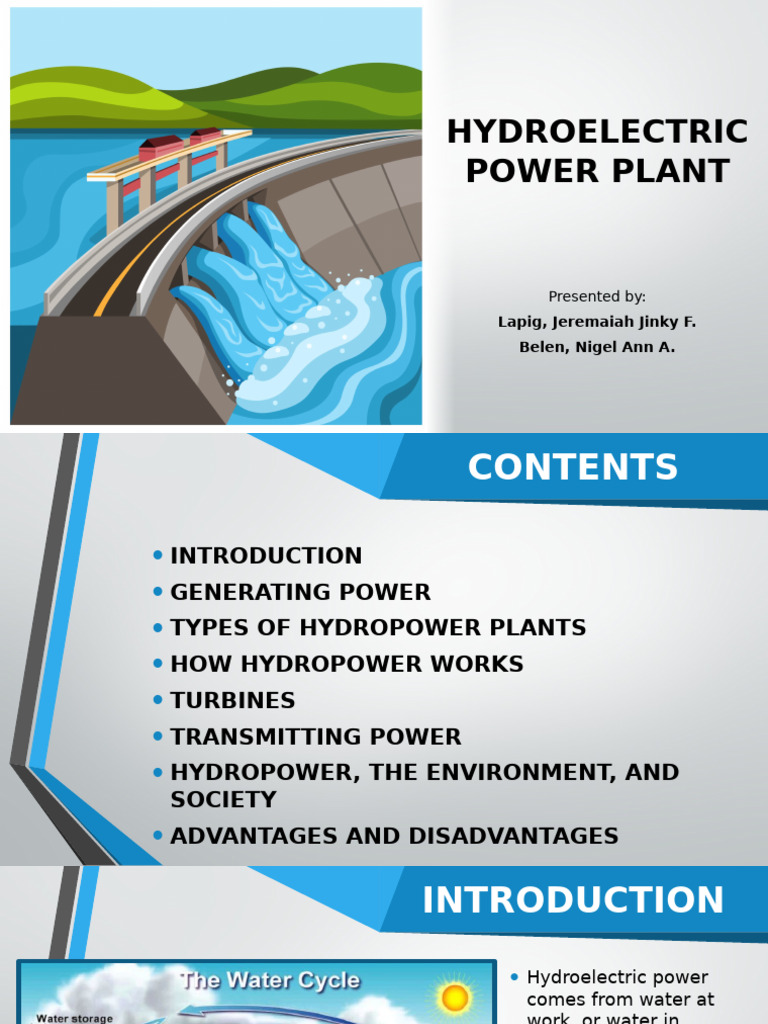 Understanding Hydroelectric Power Plants | PDF | Hydroelectricity | Turbine