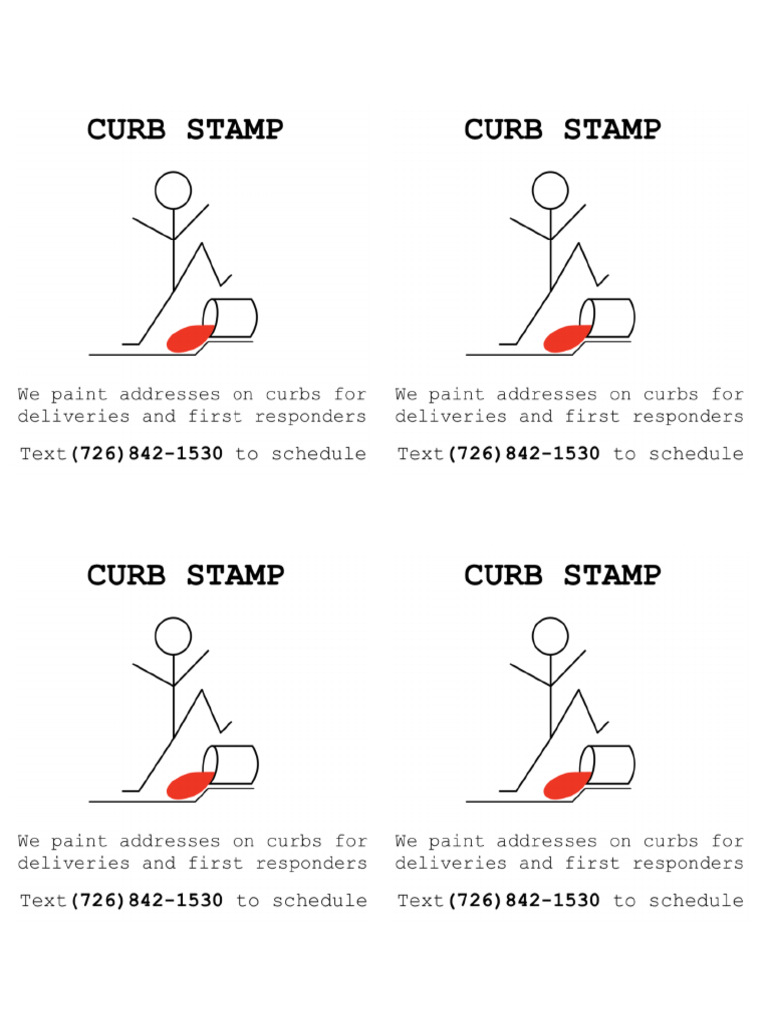 Curb Stamp PDF | PDF