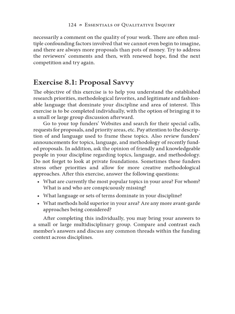 Essentials of Qualitative Inquiry-125-140 | PDF | Risk | Ethnography