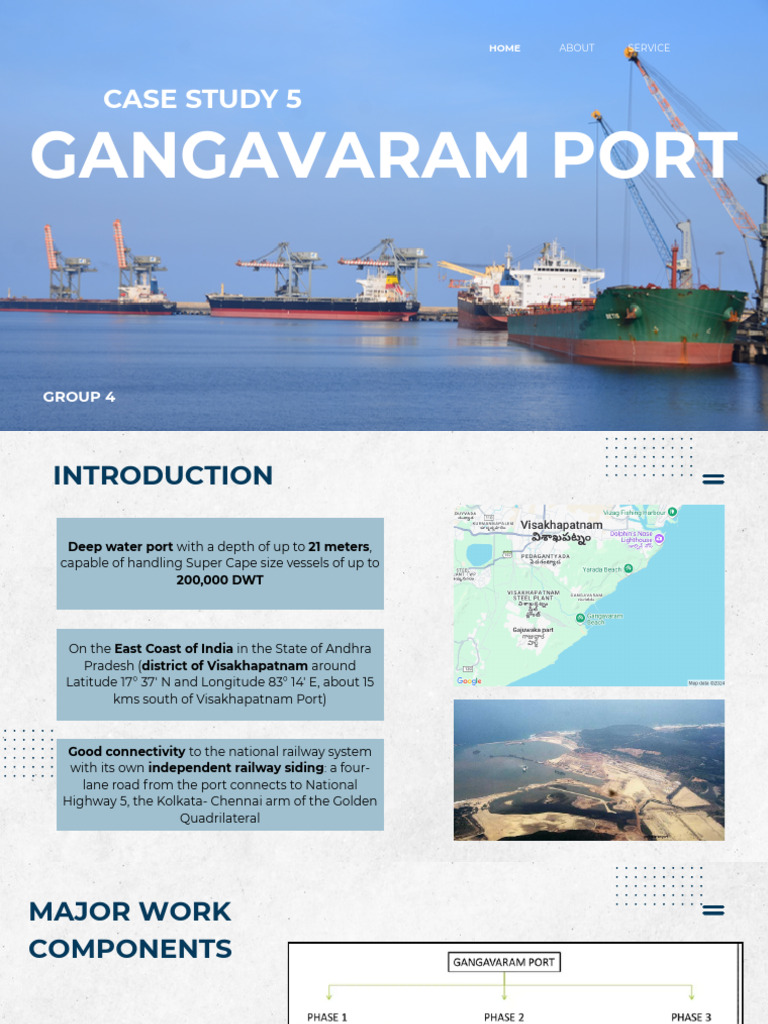 Gangavaram Port: Key Project Insights | PDF