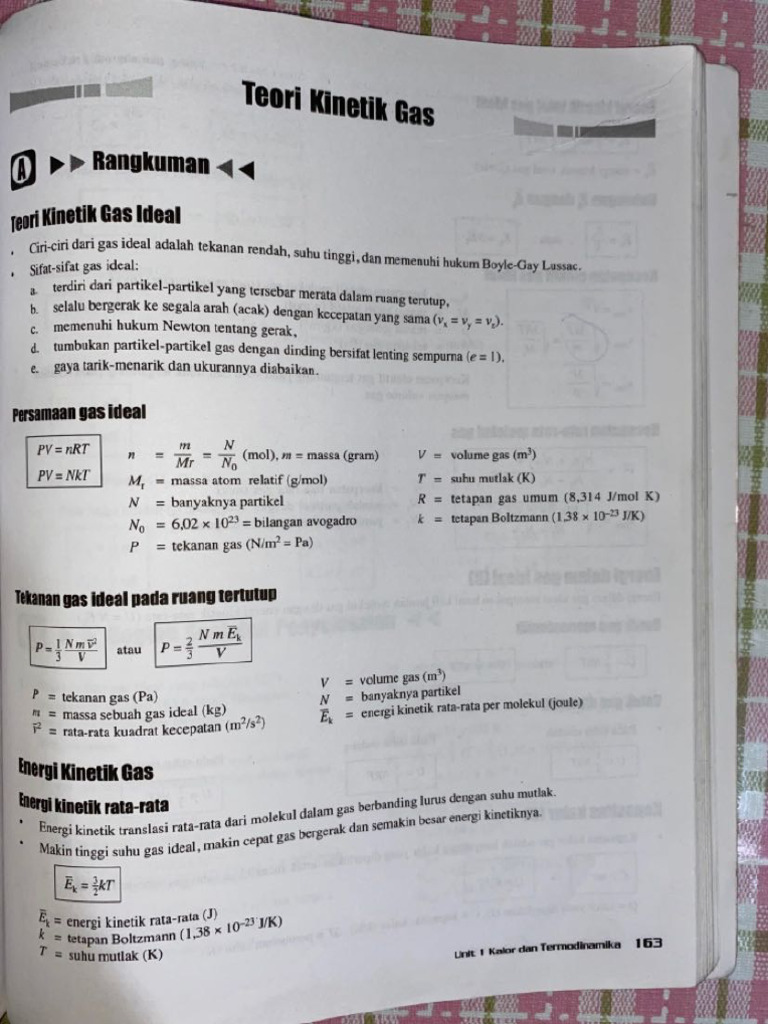 Teori Kinetik Gas | PDF
