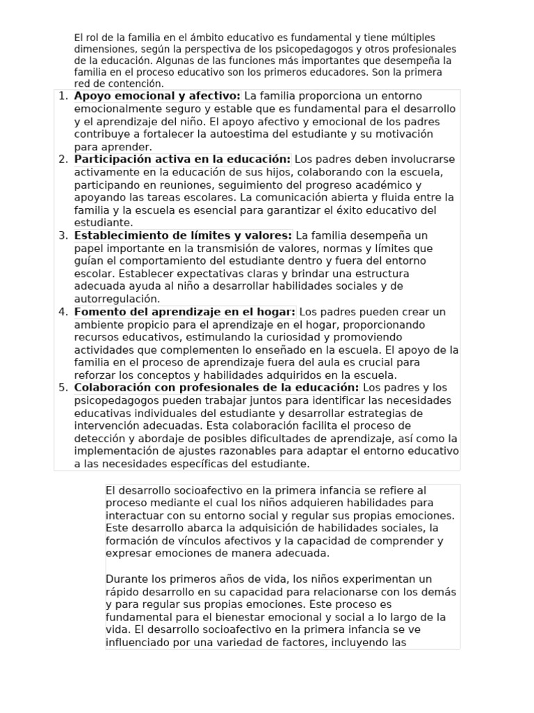 Apoyo emocional y afectivo | PDF | Aprendizaje | Las emociones