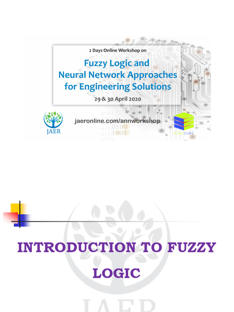 Introduction to Fuzzy Logic Concepts | PDF | Fuzzy Logic | Logic
