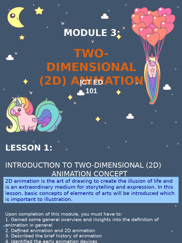 TWO-DIMENSIONAL-WPS Office | PDF | Animation | Computer Generated Imagery