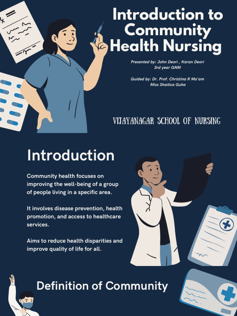 Introduction To Community Health - 20250422 - 204124 - 0000 | PDF ...
