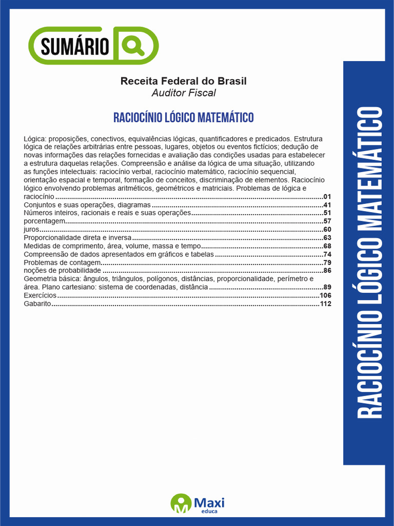 03 Raciocinio Logico Matematico | PDF | Argumento | Lógica matemática