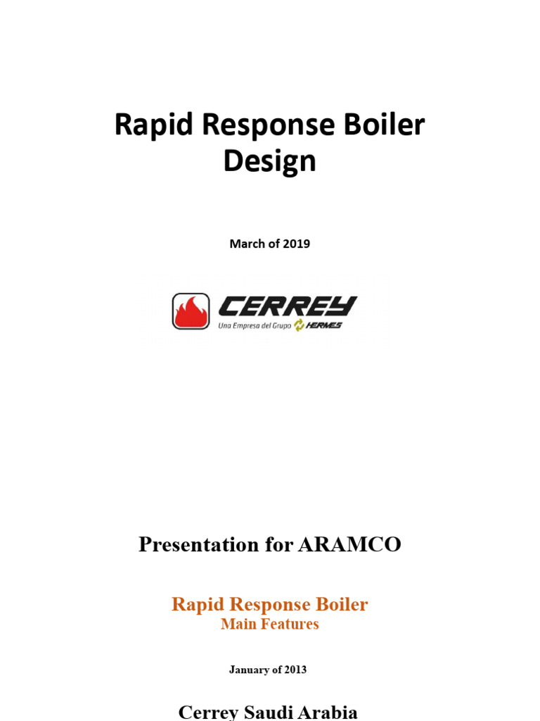 Radiant Boiler Cerrey Presentation | PDF | Boiler | Convection