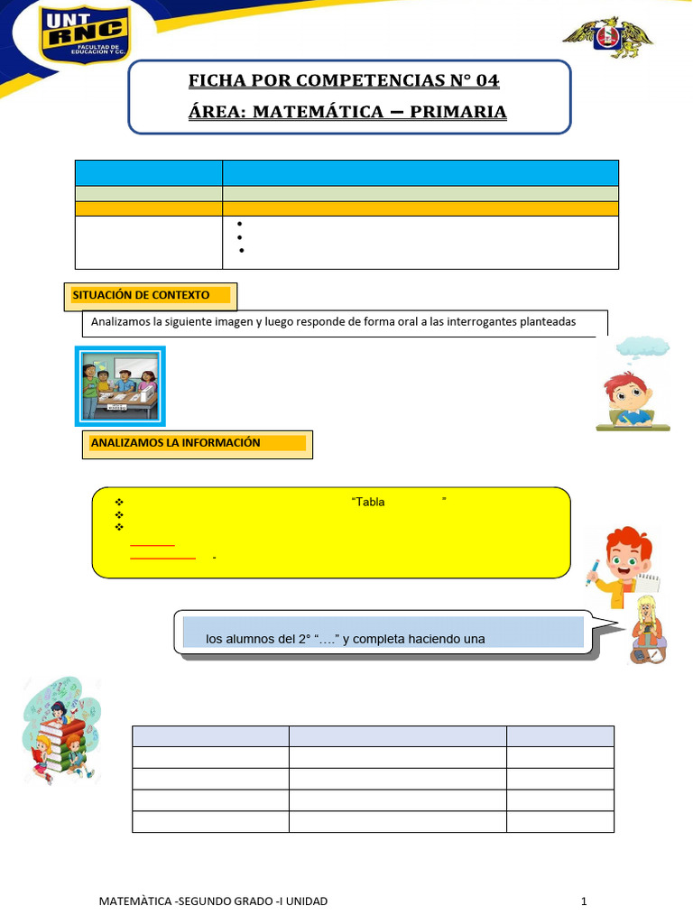 Ficha 04 Averiguamos Los Gustos y Preferencia de Nuestros Compañeros y Cuantificamos Datos en ...