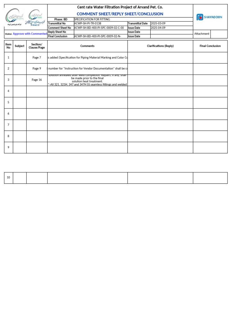 ACWP-SH-BD-400-PI-SPC-0009-02-C-00 | PDF | Heat Treating | Mechanical ...