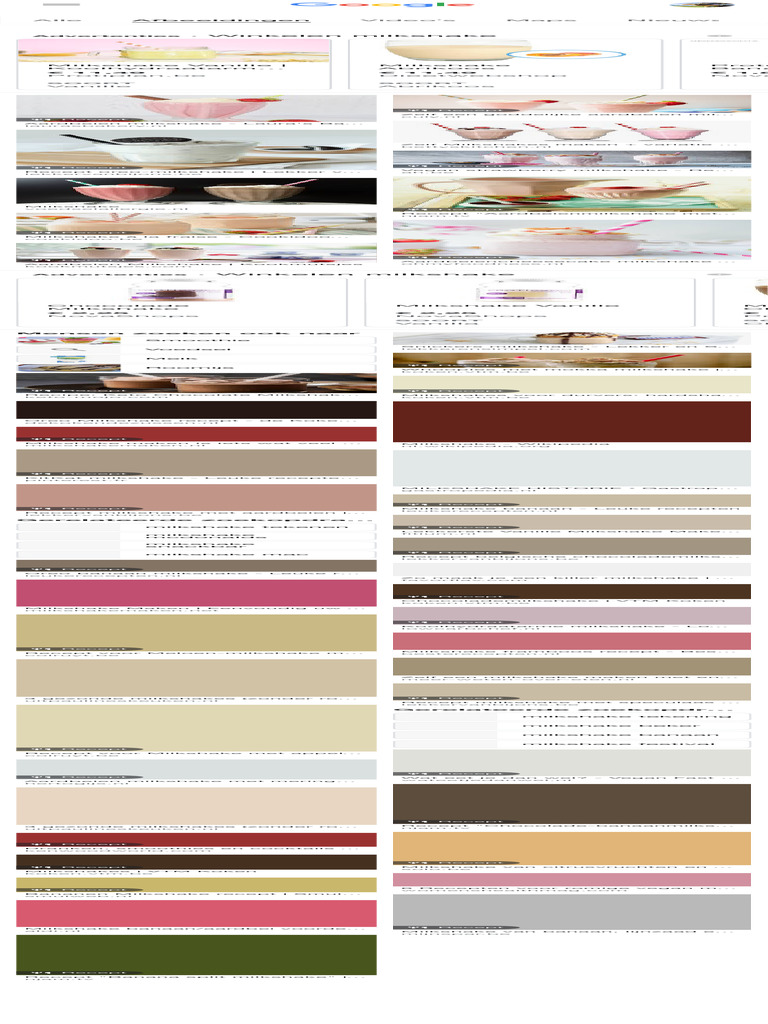 Milkshake - Google Zoeken | PDF