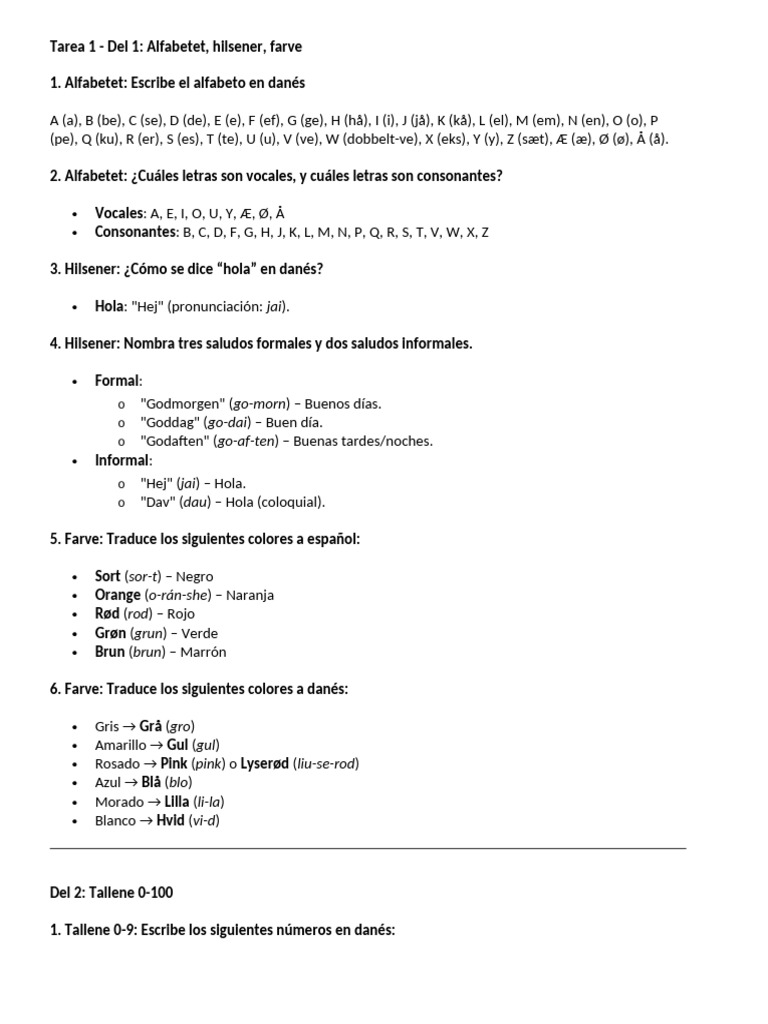 Tarea 1 DAN-DESARROLLADA | PDF | Arco iris | Lingüística