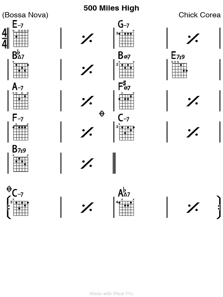 500 Miles High | PDF