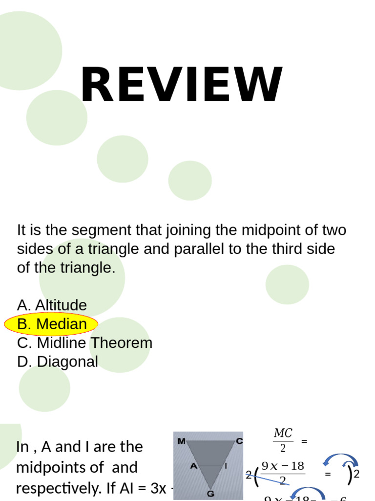 Basic Proportionality Theorem | PDF | Triangle | Elementary Geometry