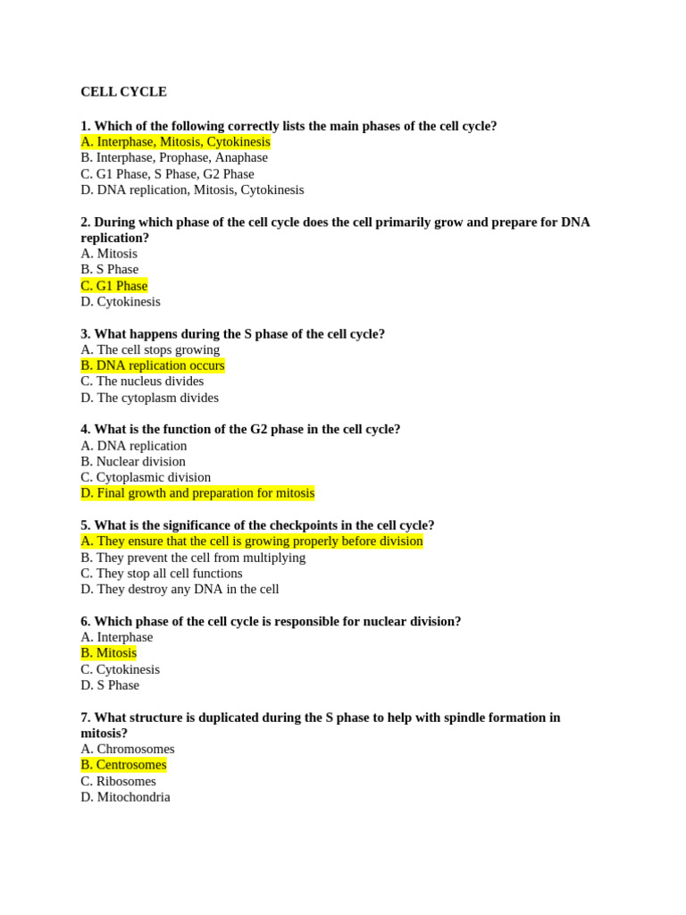 Grade 8 Exam | PDF | Mitosis | Meiosis