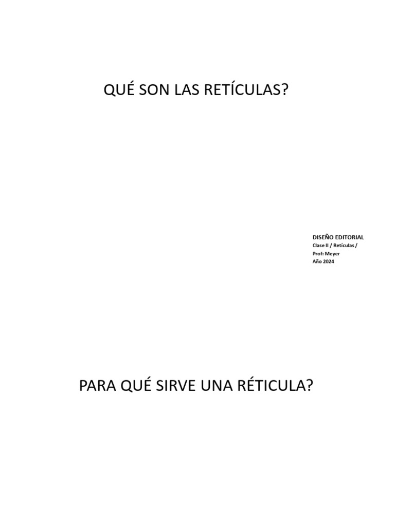 Tipos y Uso de Retículas en Diseño | PDF | Simetría