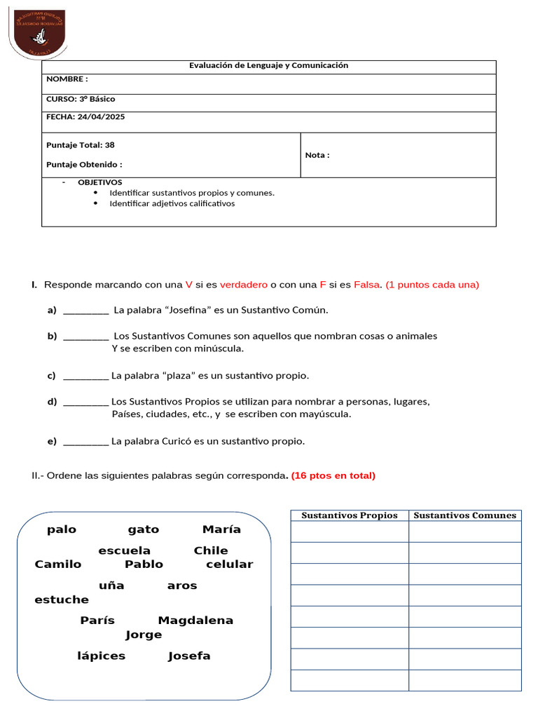 Lenguaje Sust Adjet | PDF