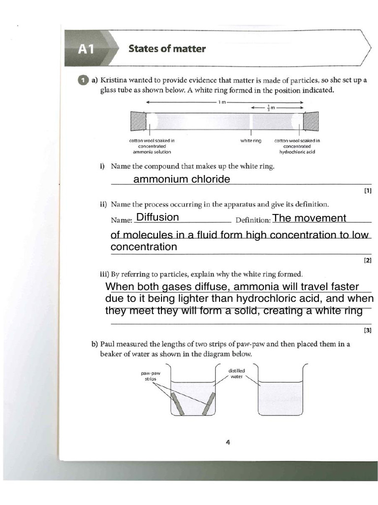 CSEC Chemistry Workbook 2 PDF | PDF | Isotope | Chemical Elements