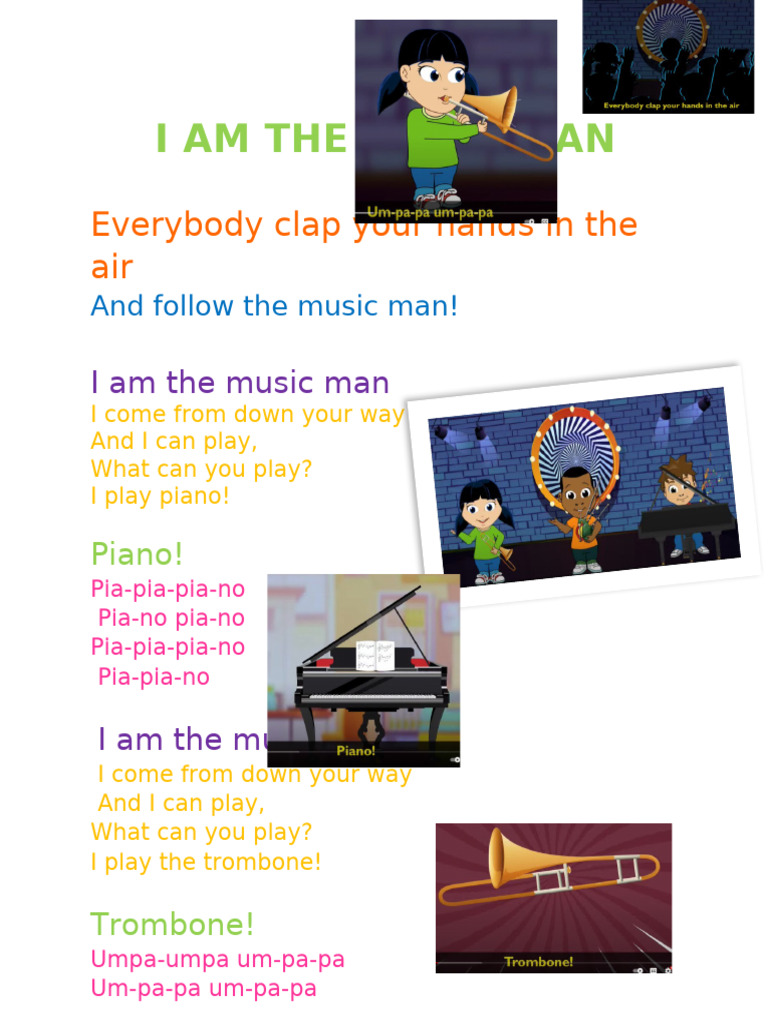 I Am The Music Man | PDF