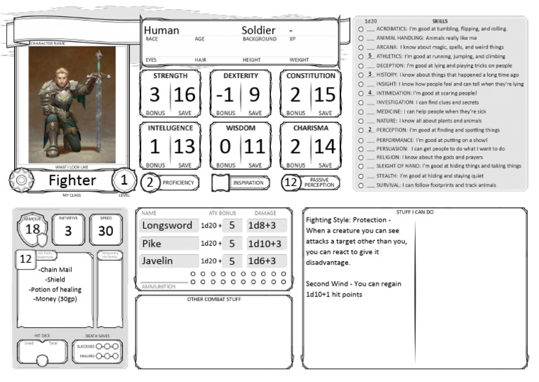 Fighter Class Overview and Abilities | PDF