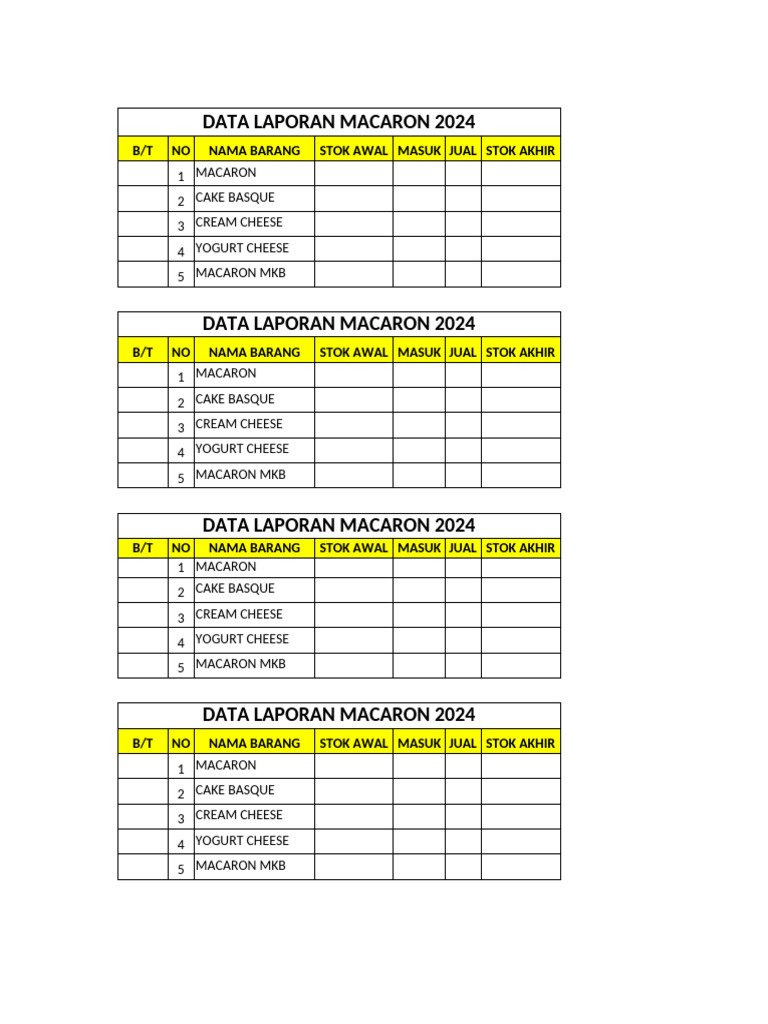 Data Macaron 2024-4 | PDF