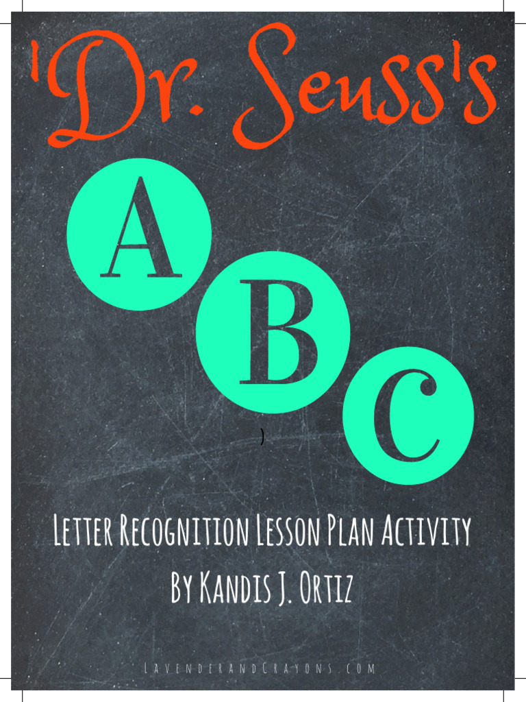 DR Seuss Abc Lesson Plan Activity | PDF