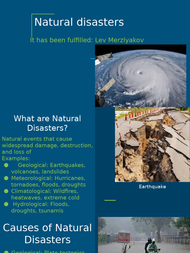 Natural Disasters | PDF
