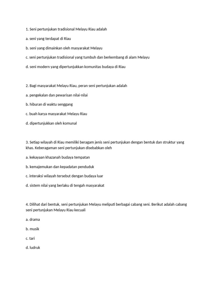 Soal Ujian BMR Kelas 6 | PDF