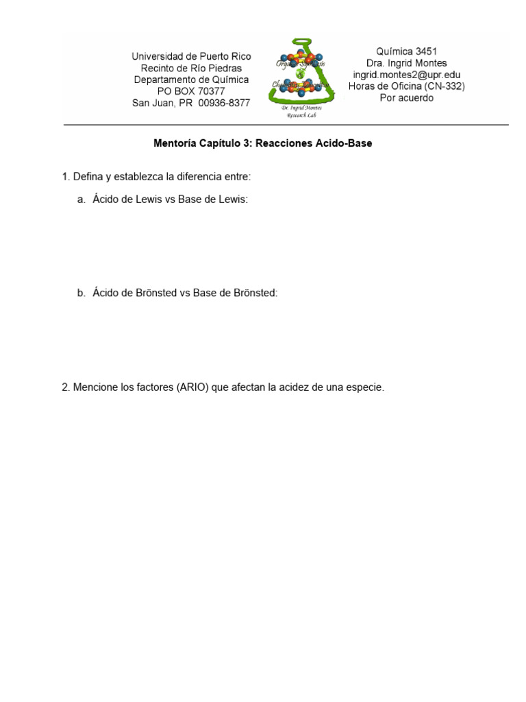 Mentoría Cap 3 | PDF