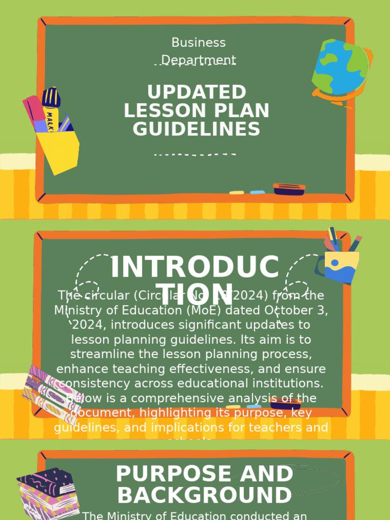 Summary of Lesson Plan Format | PDF | Lesson Plan | Teachers