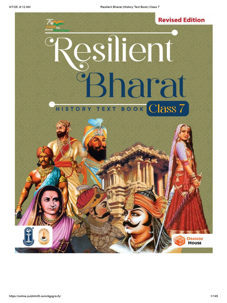 Resilient Bharat (History Text Book) Class 7 | PDF