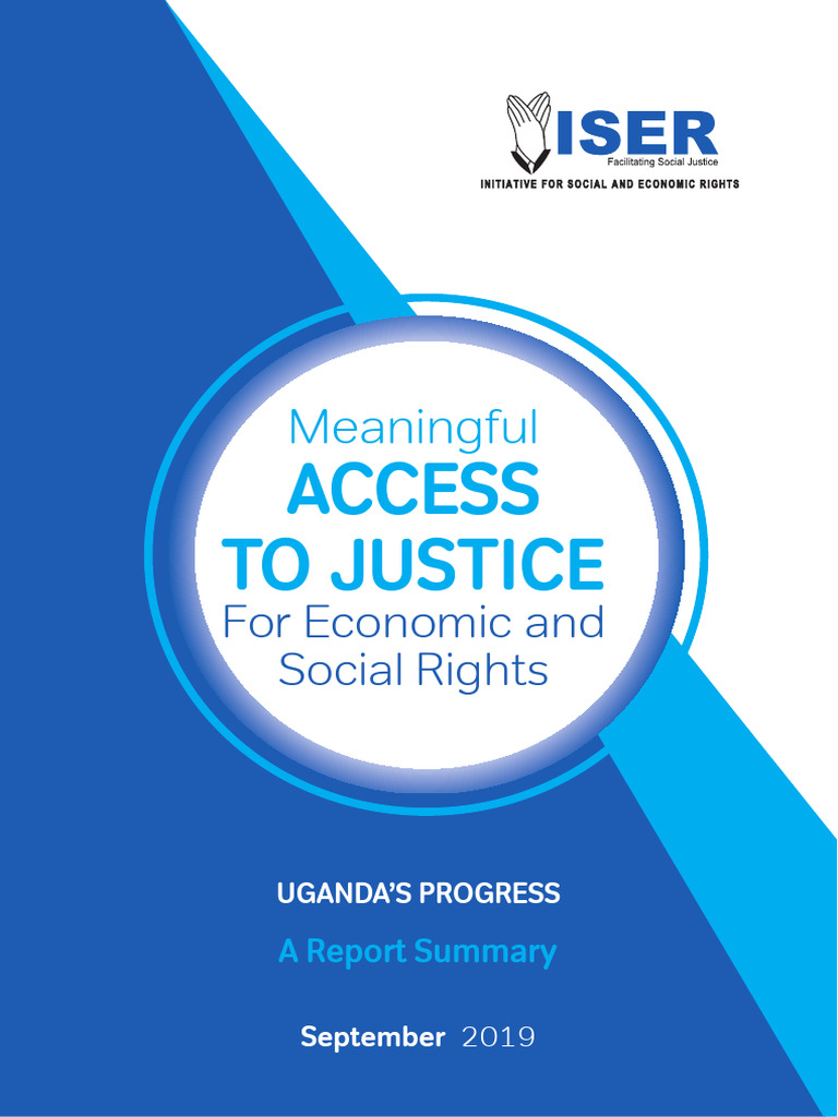 Meaningful Access To Justice For ESRs | PDF | Human Rights | Legal Aid