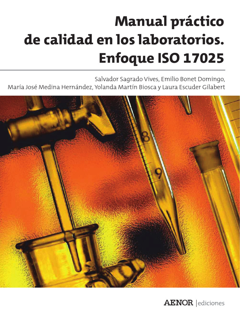 EX7.2-40 Manual Práctico de Calidad en Los Laboratorios ISO 17025 2017 | PDF | Organización ...