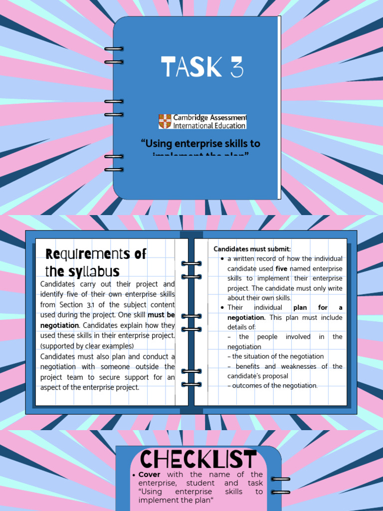 Task 3 Enterprise Igcse | PDF