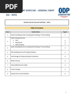 YANG MING UAE Tariff Rates and Fees | PDF | Fee | Payments