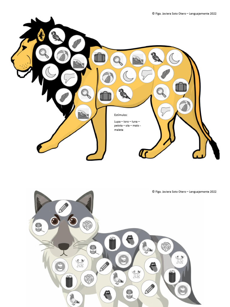 Fonema L - Lobo - León | PDF